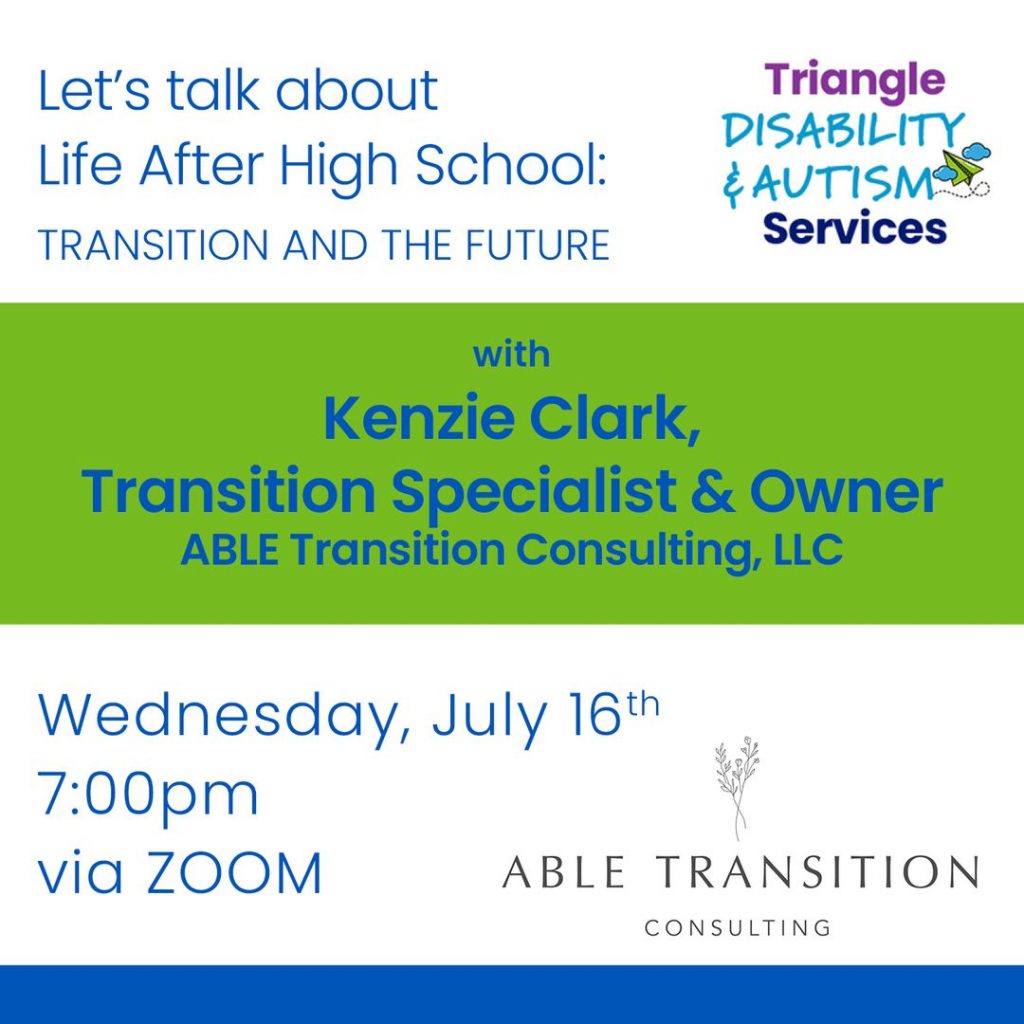 Let’s Talk About Life After High School: Transition and the Future ...