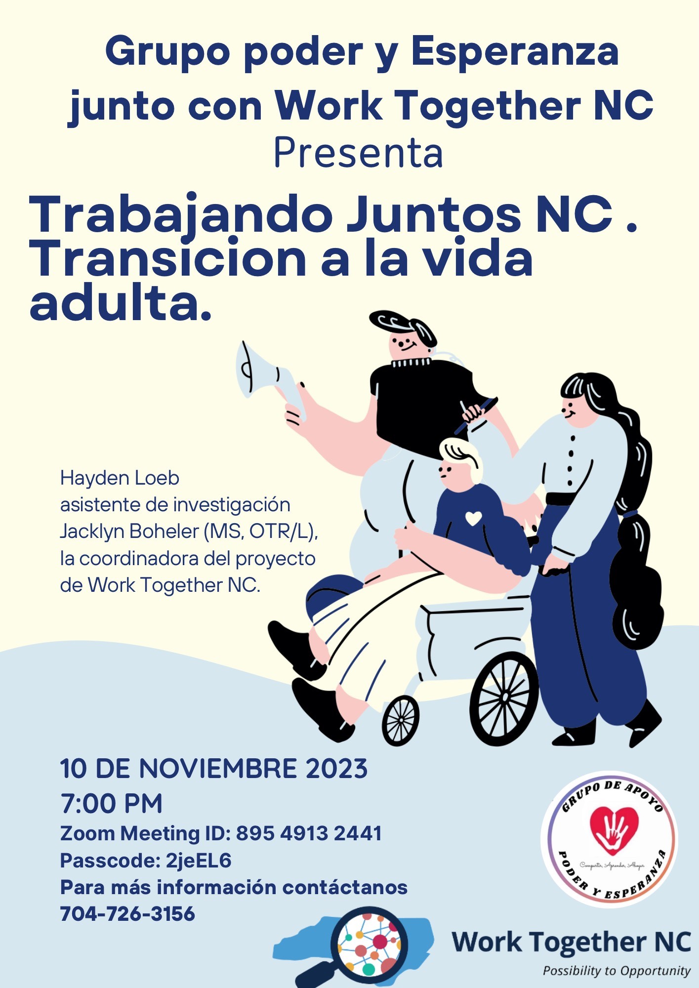 Work Together NC: Transition to Adult Life | Transición a la vida ...